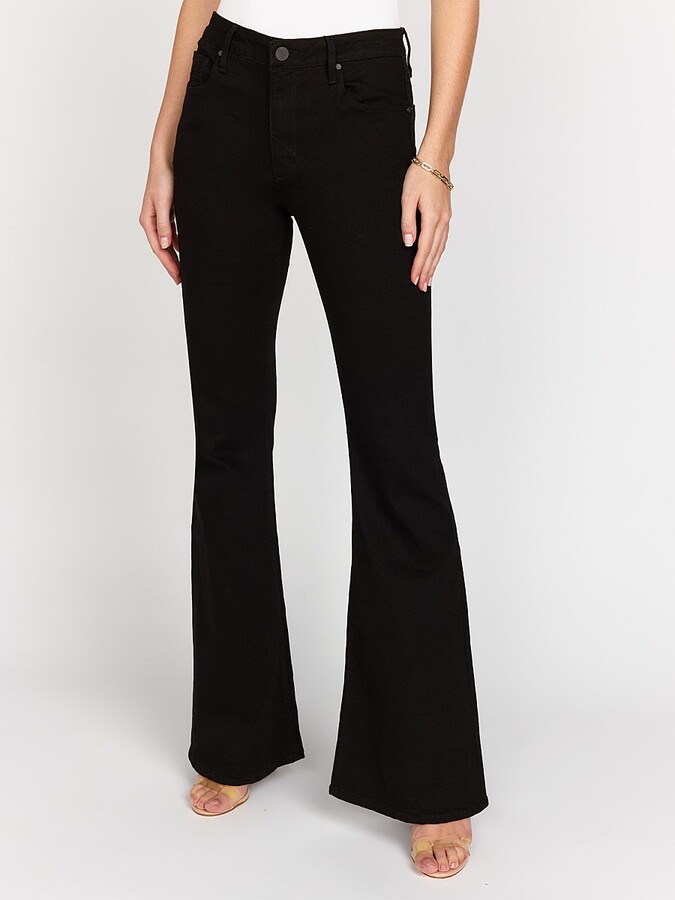 New York and Company Janet High Rise Flare, Shade - Unpublished - ShopStyle