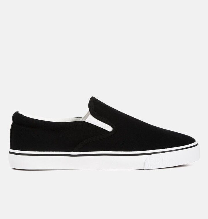 London Rag Merlin Canvas Slip On Sneakers - ShopStyle