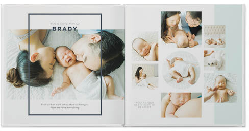 Shutterfly Photo Books: Modern Baby Story Photo Book, 8X8, Professional ...