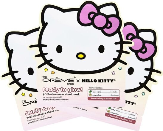 Skin Care The Creme Shop x Hello Kitty Ready To Glow Printed Essence ...