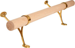 Outwater 4ft Bar Foot Rail Kit Complete Mount Hardware and Maple Tubing ...