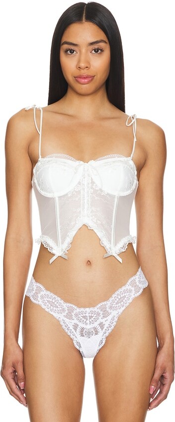 KAT THE LABEL Sofia Corset - ShopStyle Lingerie