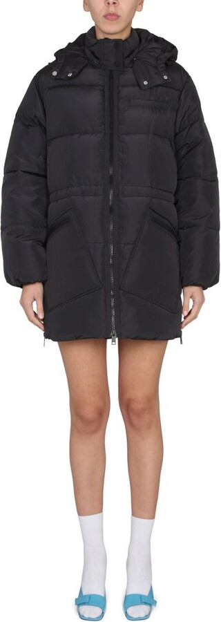 Ganni Padded Midi Jacket - ShopStyle