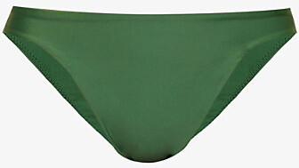 Lea The Label ea The abel Womens Olive Riviera High-rise Bikini Bottoms ...