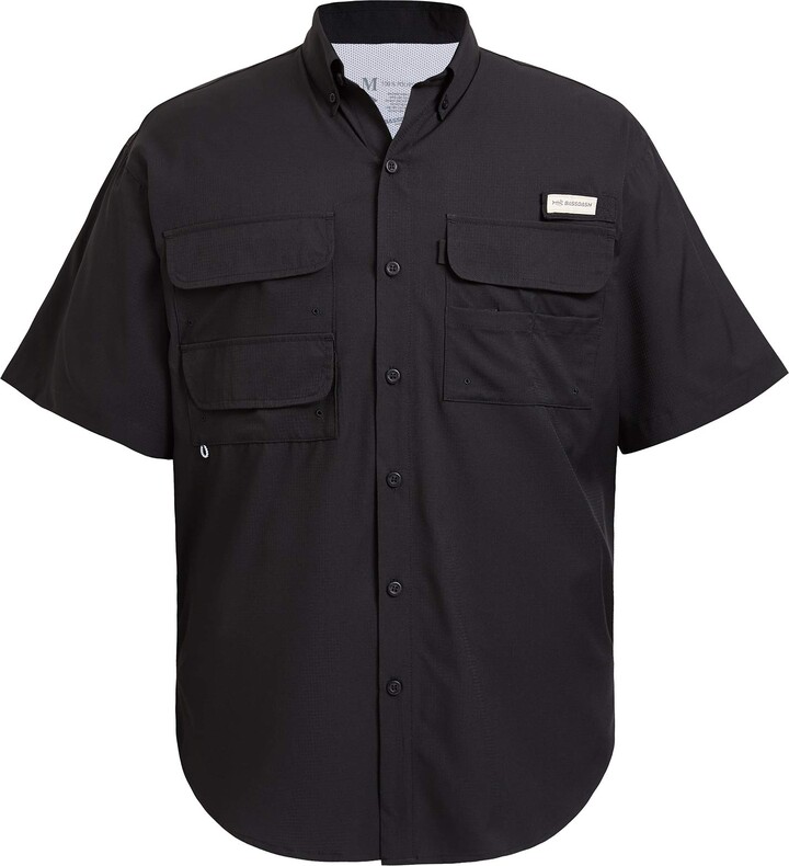 Bassdash UPF 50 Men’s Fishing Dress Shirt Button Down Woven Short ...