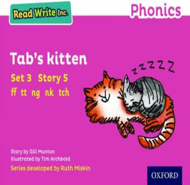 Gill Munton Read Write Inc. Phonics: Tab's Kitten (Pink Set 3 Storybook 5) Paperback - ShopStyle ...