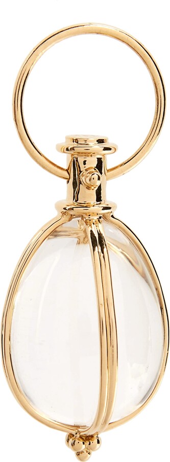 Temple St. Clair Classic Oval Rock Crystal Amulet - ShopStyle Charms