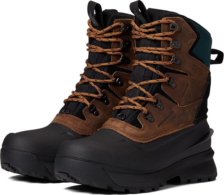 The North Face Chilkat V 400 Waterproof (Toasted Brown/TNF Black) Men's ...