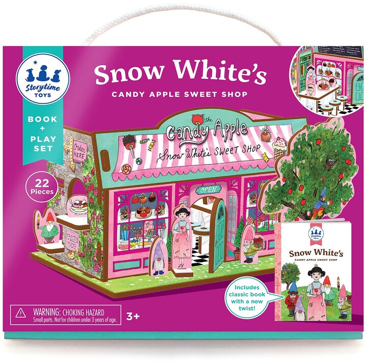 Storytime Snow White's Candy Apple Sweet Shop Book & Play Set - ShopStyle