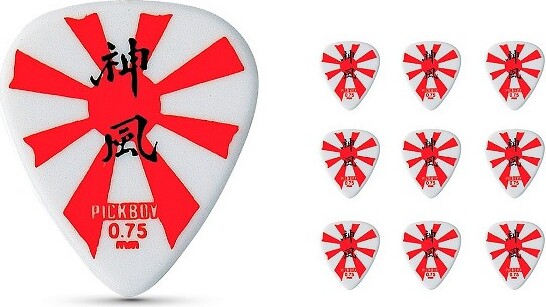 Pick Boy Heavy Metal Rising Sun Celltex Guitar Picks 10 Pack ...