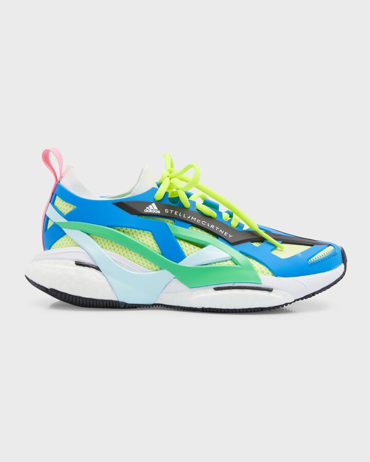 adidas by Stella McCartney ASMC Solarglide Colorblock Trainer Sneakers ...