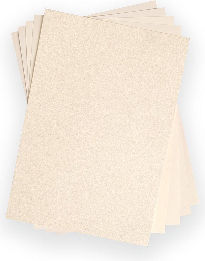 SIZZIX Surfacez Opulent Cardstock A4 Ivory 50 Sheets - ShopStyle