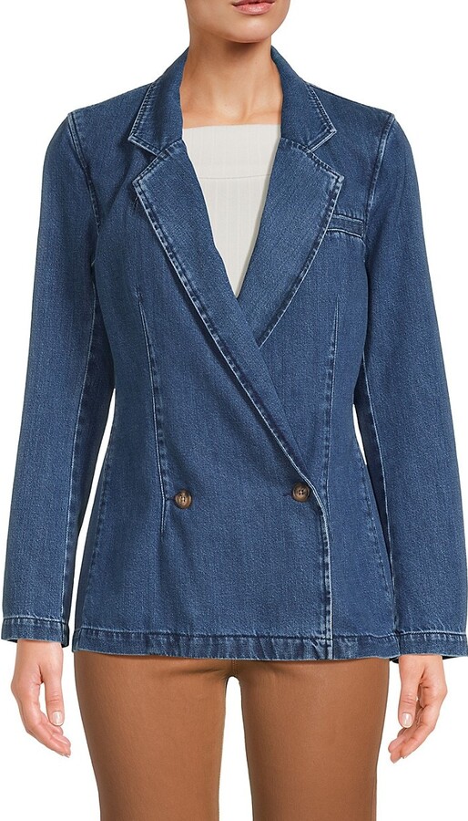 Boyish Julian Double Breasted Denim Jacket - ShopStyle
