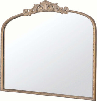 Astoria Grand 40" X 31" Classic Design Large Arch Mirror And Baroque ...