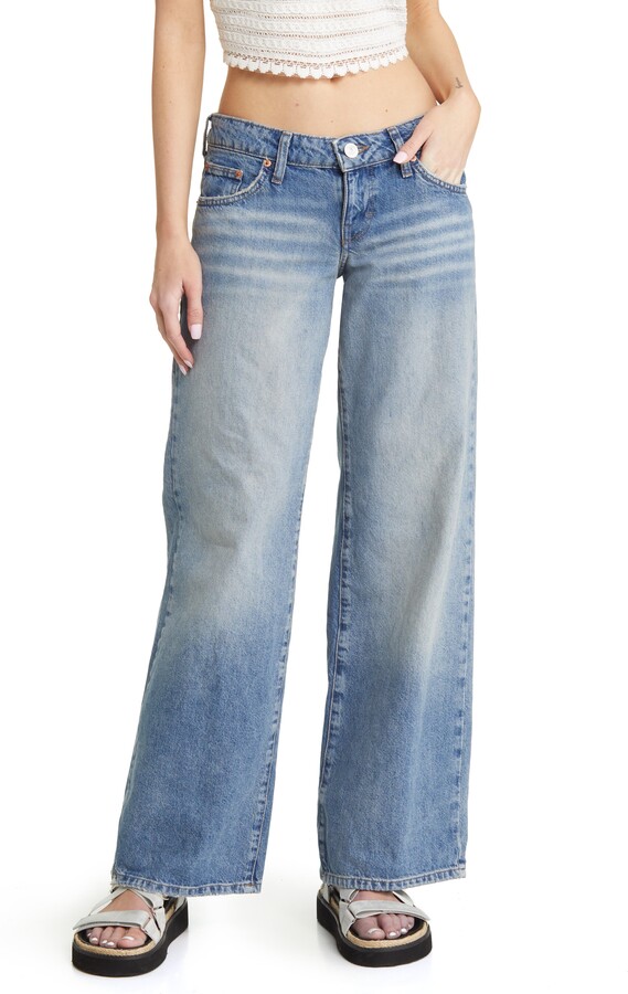 BDG Wide Leg Puddle Jeans - ShopStyle