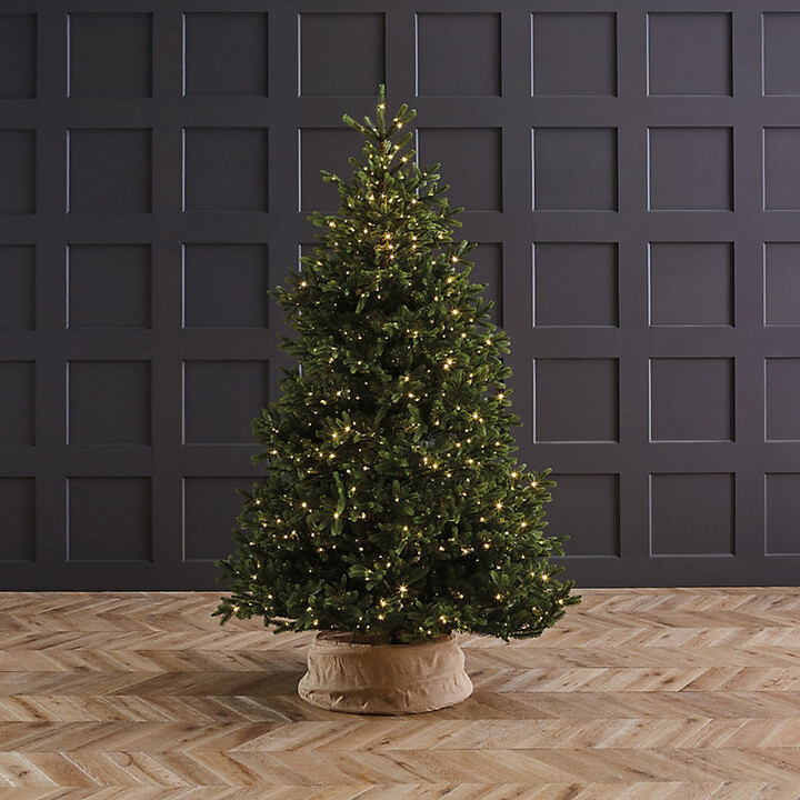 Ballard Designs Prelit Nordmann Fir Tree - 9-foot - ShopStyle