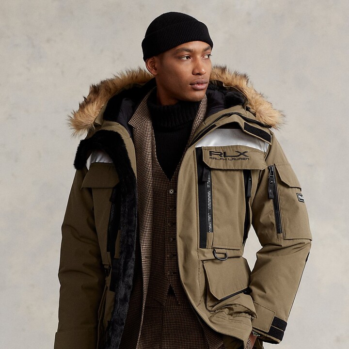 RLX Ralph Lauren Ralph Lauren Faux Fur-Trim Water-Repellent Parka ...