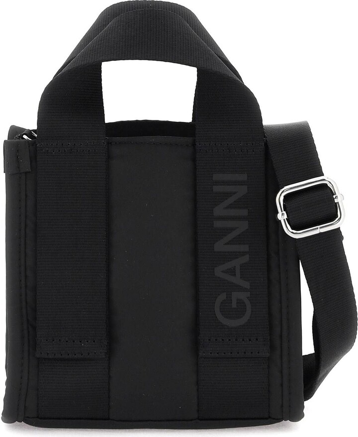 Ganni tech mini tote bag - ShopStyle
