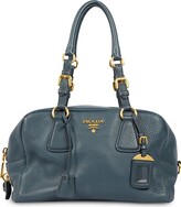Prada Leather Bowling Bag - ShopStyle