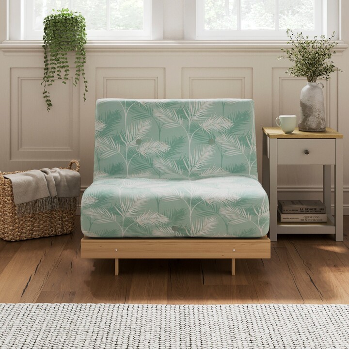 Dunelm Mito Single South Beach Palm Futon Lilypad - ShopStyle