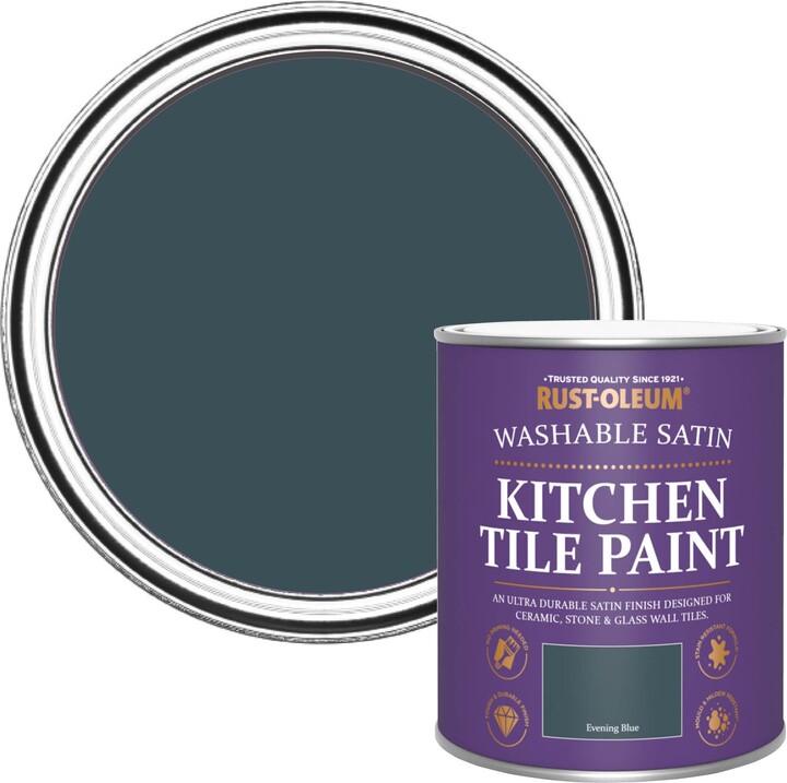 Rust-oleum Blue Satin Kitchen Tile Paint Blue - ShopStyle Spoon Rests ...