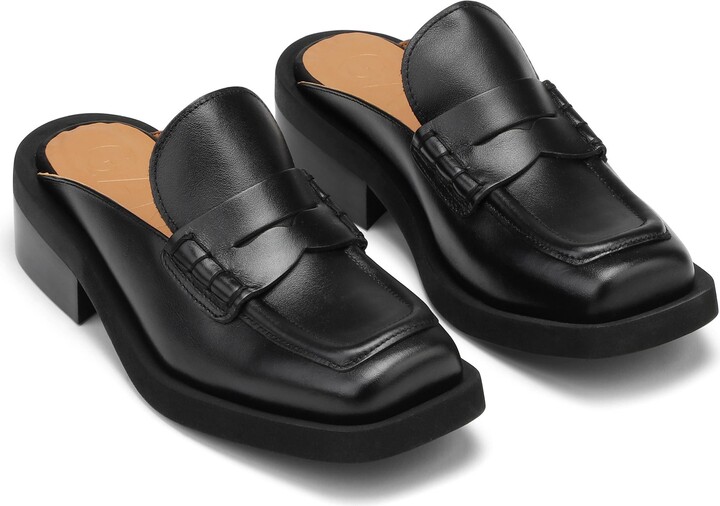 Ganni Square Toe Mule - ShopStyle