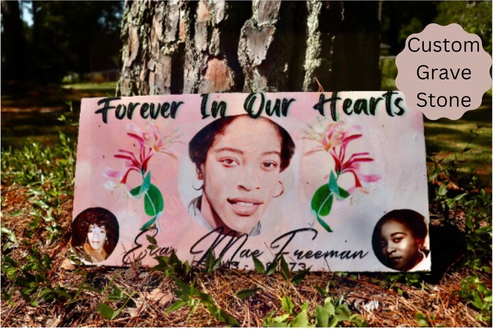 Etsy Memorial Stone | Grave Headstone Plaque Rip in Loving Memory ...