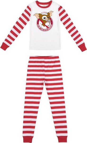 Gremlins Gizmo Do Not Feed After Midnight Boy's Red & White Striped ...