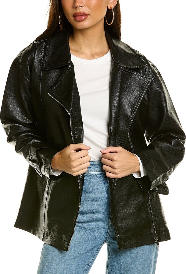 Oat New York Moto Jacket - ShopStyle Blazers