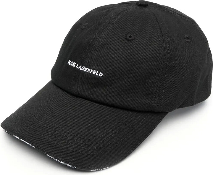 Karl Lagerfeld Paris K/Essential logo baseball cap - ShopStyle Hats