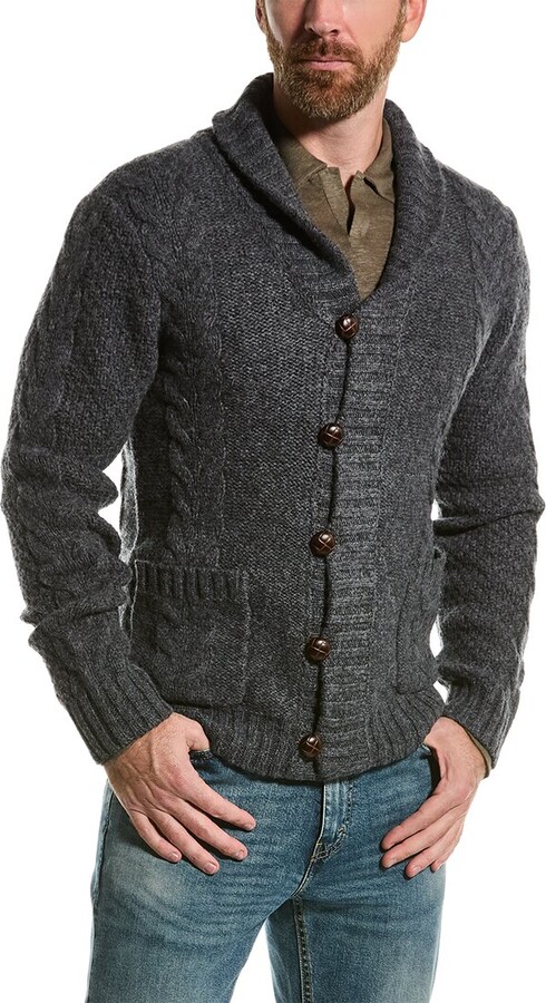 Loft 604 Wool Shawl Collar Cardigan - ShopStyle