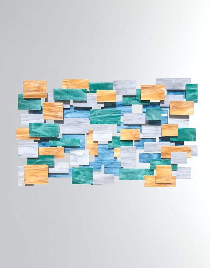 Karo Studios Glass and Metal Wall Sculpture - ShopStyle Decor