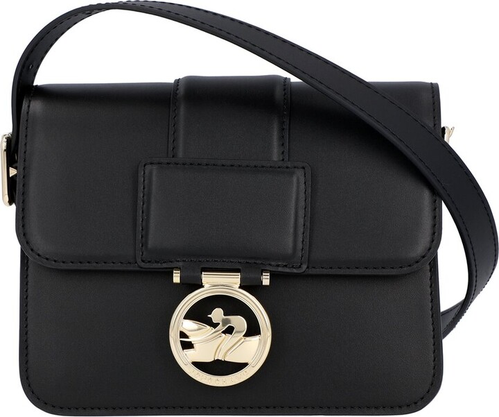 Longchamp Box-Trot Leather Shoulder Bag - ShopStyle