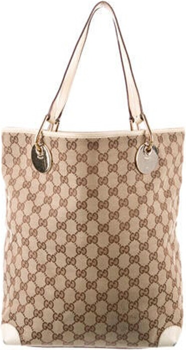 Gucci GG Canvas Eclipse Shopping Tote - ShopStyle