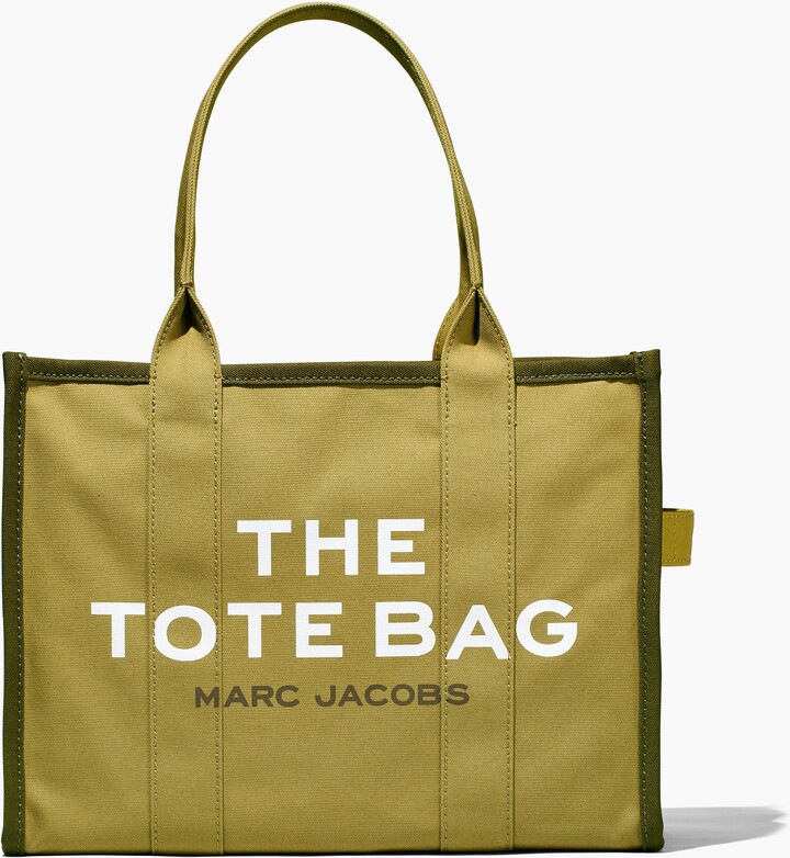 Marc Jacobs The Colorblock Large Tote Bag - Slate Green Multi - ShopStyle