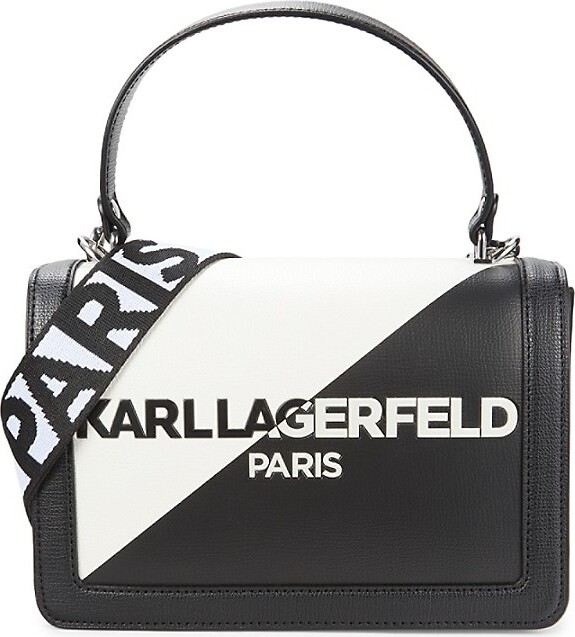 Karl Lagerfeld Paris Simone Leather Crossbody Bag - ShopStyle