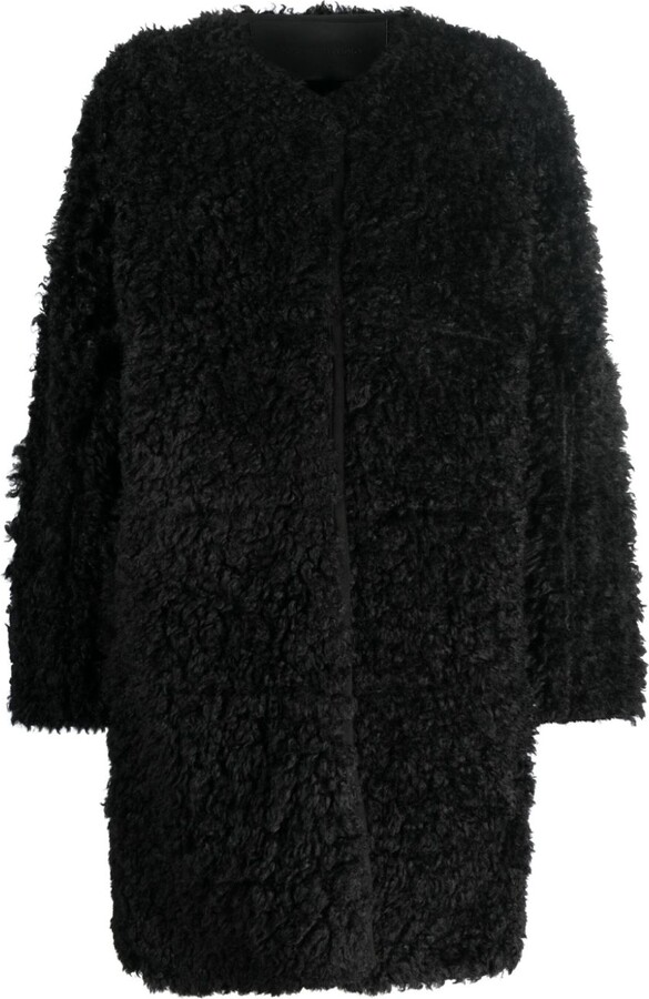 Stand Studio Paola reversible faux-shearling coat - ShopStyle