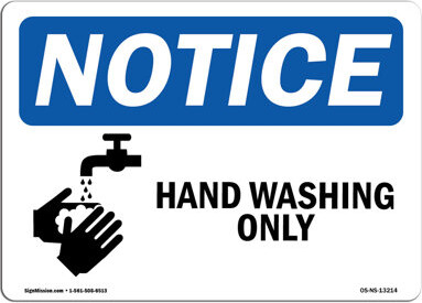 SignMission Hand Washing Only Sign - ShopStyle Home Office