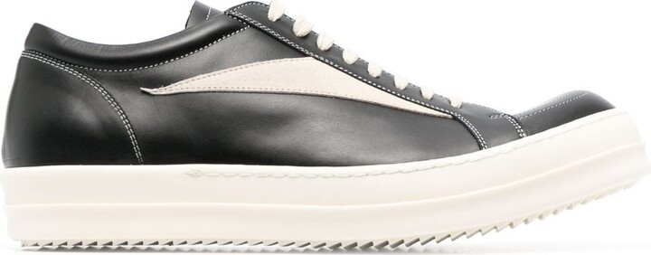 Rick Owens Vintage Leather Sneakers - ShopStyle