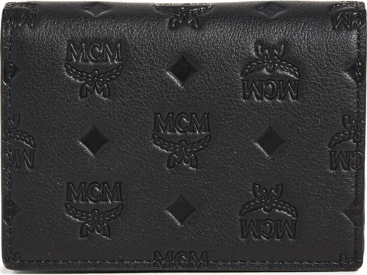 MCM Aren Flap Wallet/Tri-Fold Mini - ShopStyle Wallets & Card Holders