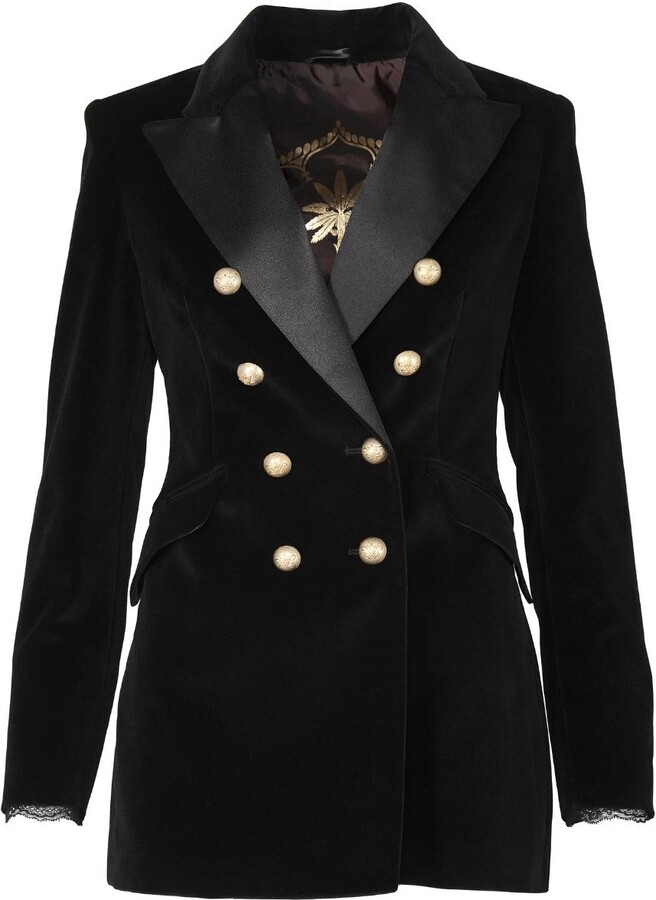 The Extreme Collection Double-Breasted Blazer-Style Jacket - ShopStyle