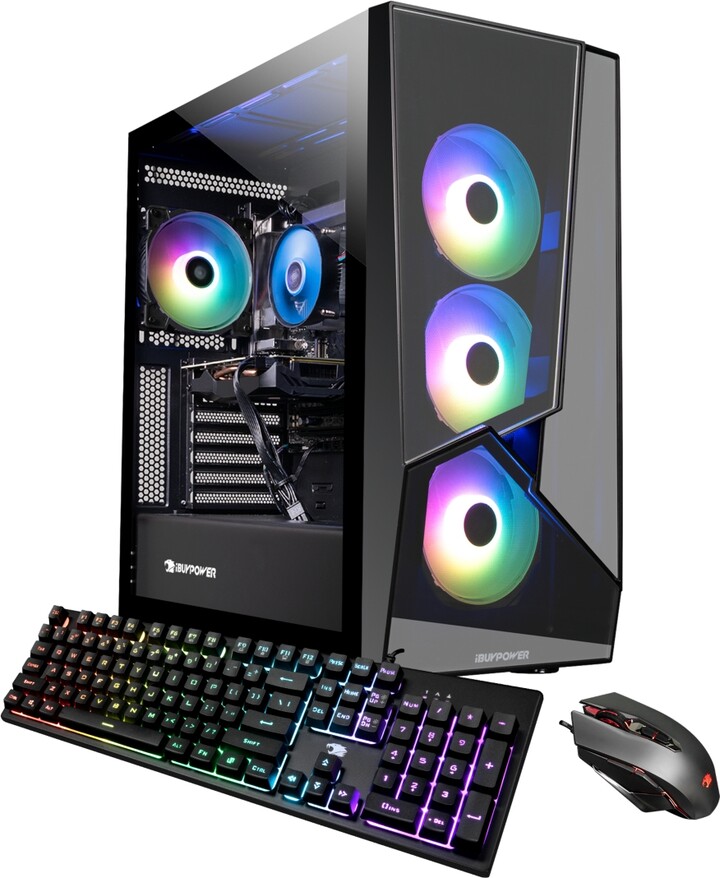 iBUYPOWER SlateMR Gaming Desktop - Amd Ryzen 3 3100 - 8GB DDR4 Memory ...