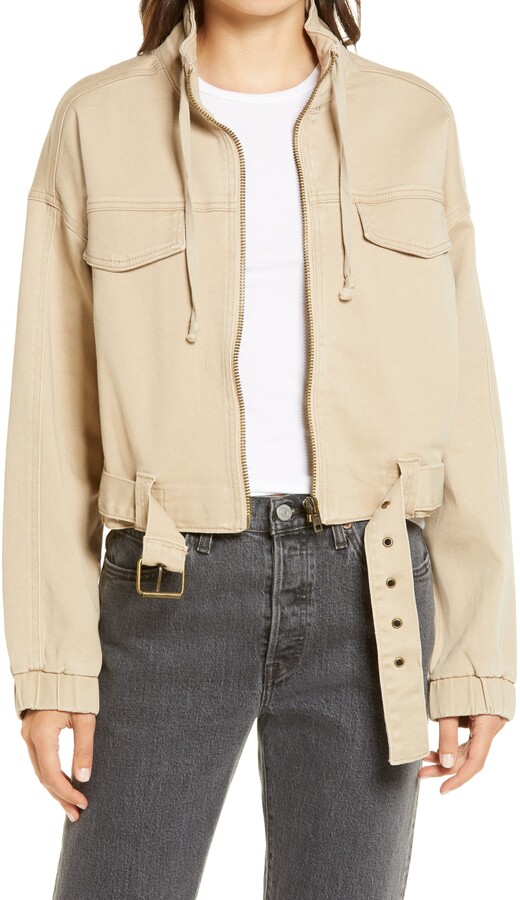 Tinsel Crop Utility Jacket - ShopStyle