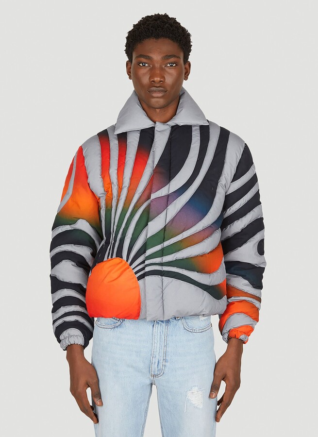 ERL Sunset Puffer Jacket in Grey - ShopStyle