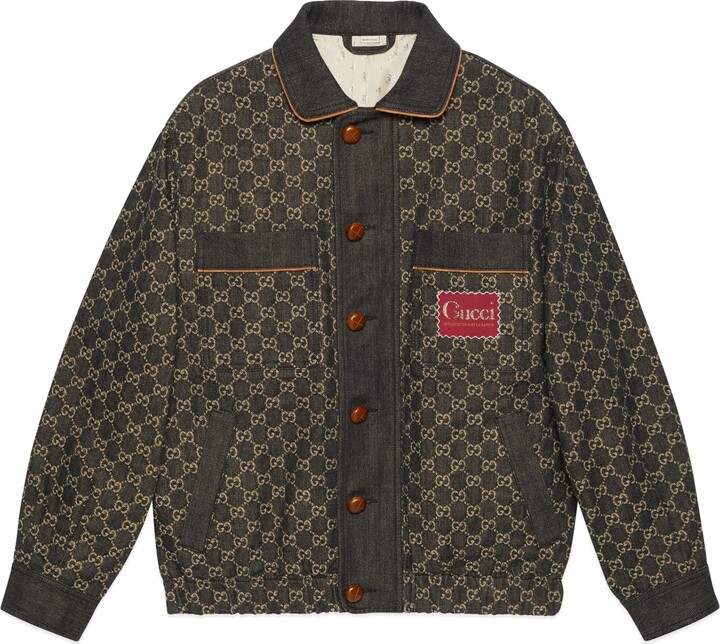 Gucci GG denim jacket - ShopStyle