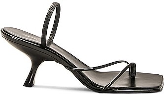 The Row Rai Sandal in Black - ShopStyle
