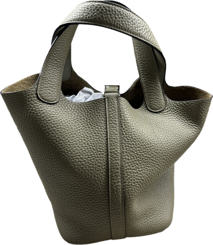 Hermes Picotin leather tote - ShopStyle