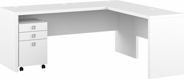 Bush Business Furniture Office By Kathy Ireland Echo 72W L Shaped ...