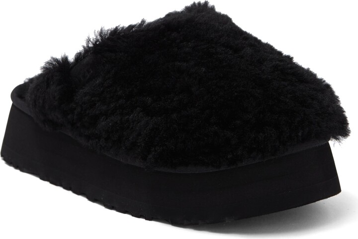 UGG Maxi Genuine Shearling Platform Clog - ShopStyle