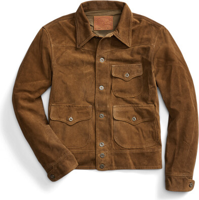 Ralph Lauren RRL Roughout Suede Jacket - ShopStyle